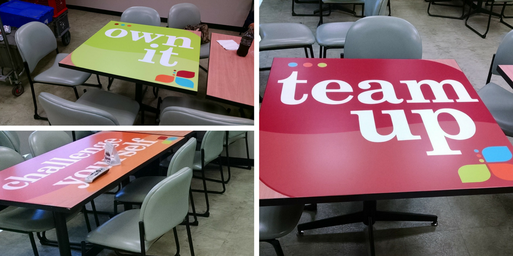 3 Ideas for Tabletop Graphics in QSR/Fast Casual Restaurants